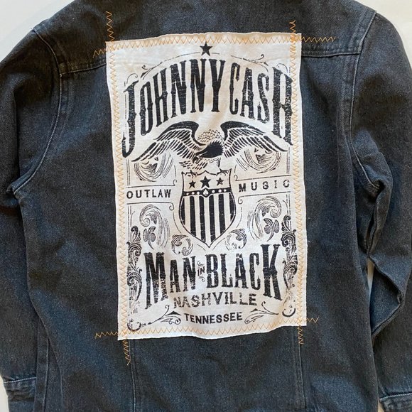 Rose Canyon Ranch | Jackets & Coats | Johnny Cash Jean Jacket | Poshmark